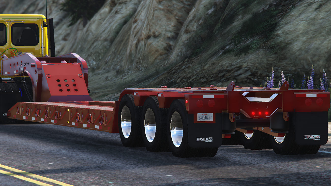 SIR Lowboy Trailer – Sirvilmos Designs