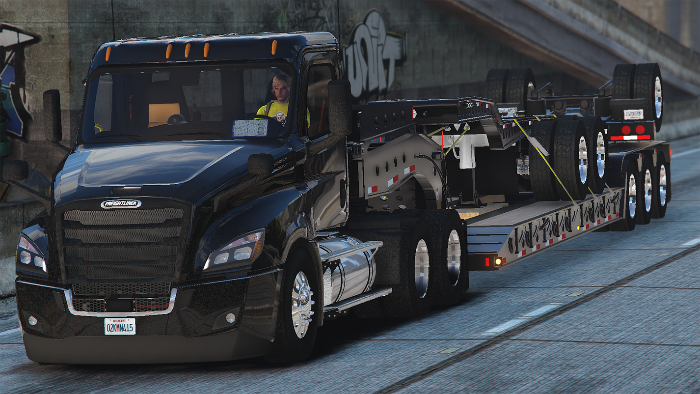 SIR Lowboy Trailer – Sirvilmos Designs