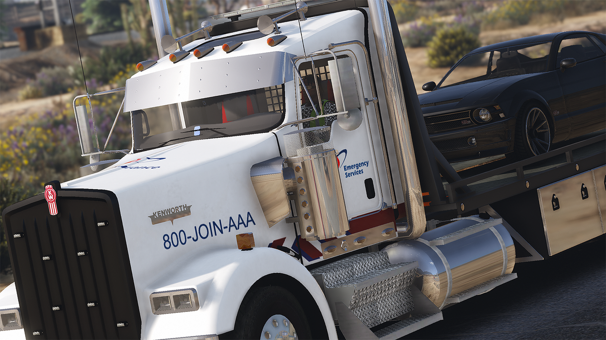 2015 Large Flatbed Wrecker – Sirvilmos Designs